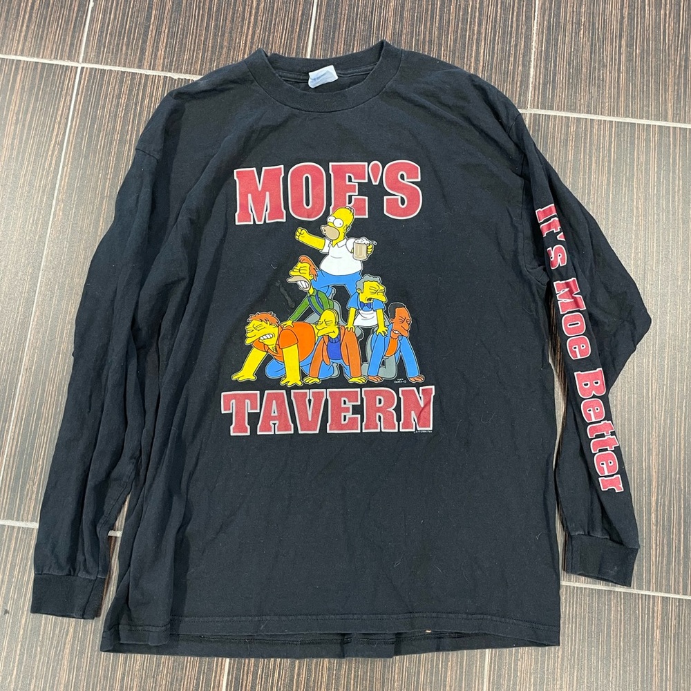 Simpson’s Moe Tavern Long Sleeve Memorabilia - It’s M… - Gem